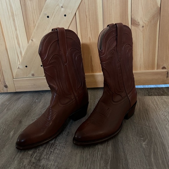 Tecovas | Shoes | Tecovas The Jamie Boot Bourbon Calf Leather Size 65b | Poshmark